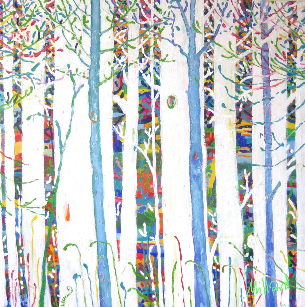 Blue trees – Kerry Thompson's Gallery